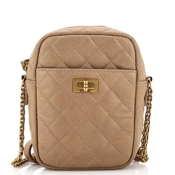 CHANEL | Bags | Chanel Reissue Camera Bag Quilted Grained Leather ...